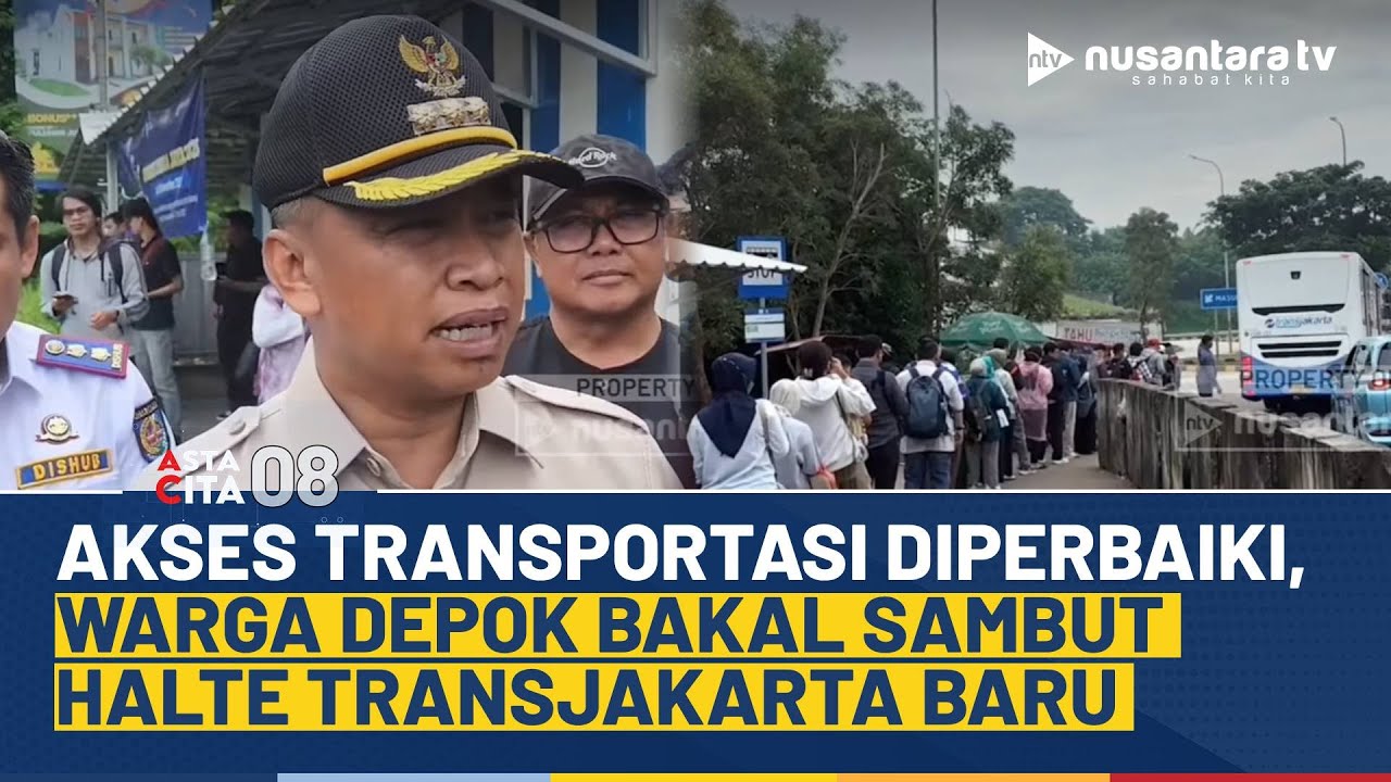 Kabar Baik Warga Depok! Halte TransJakarta Segera Dibangun di Exit Tol ...