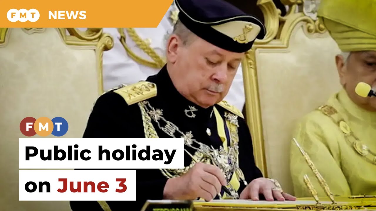 June 3 public holiday in conjunction with king’s birthday - YouTube