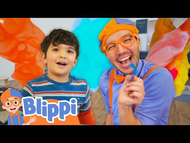 Blippi Plays At Imagine-ology | BEST OF BLIPPI TOYS | Educational ...
