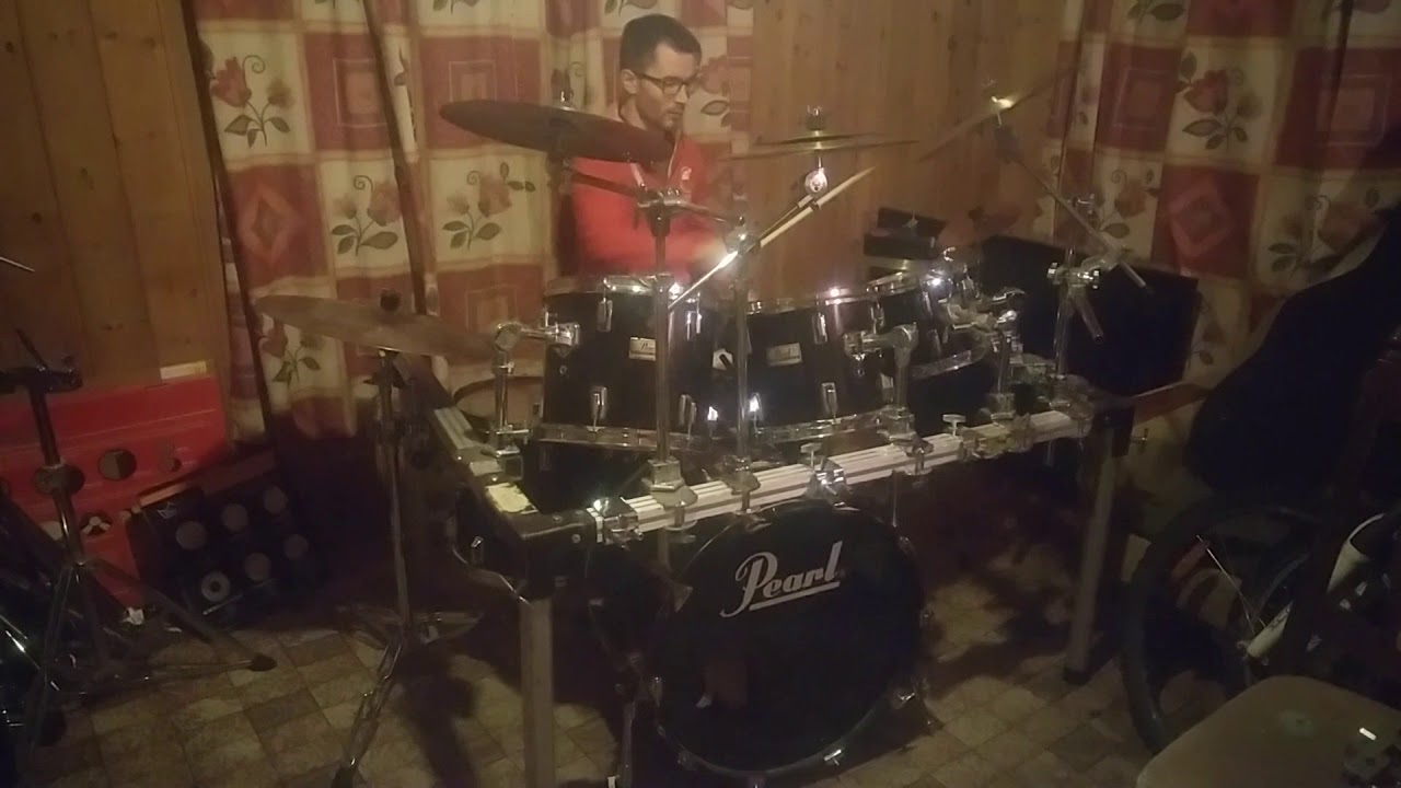 Pearl Professional DX series - vintage 80's full drum set - YouTube