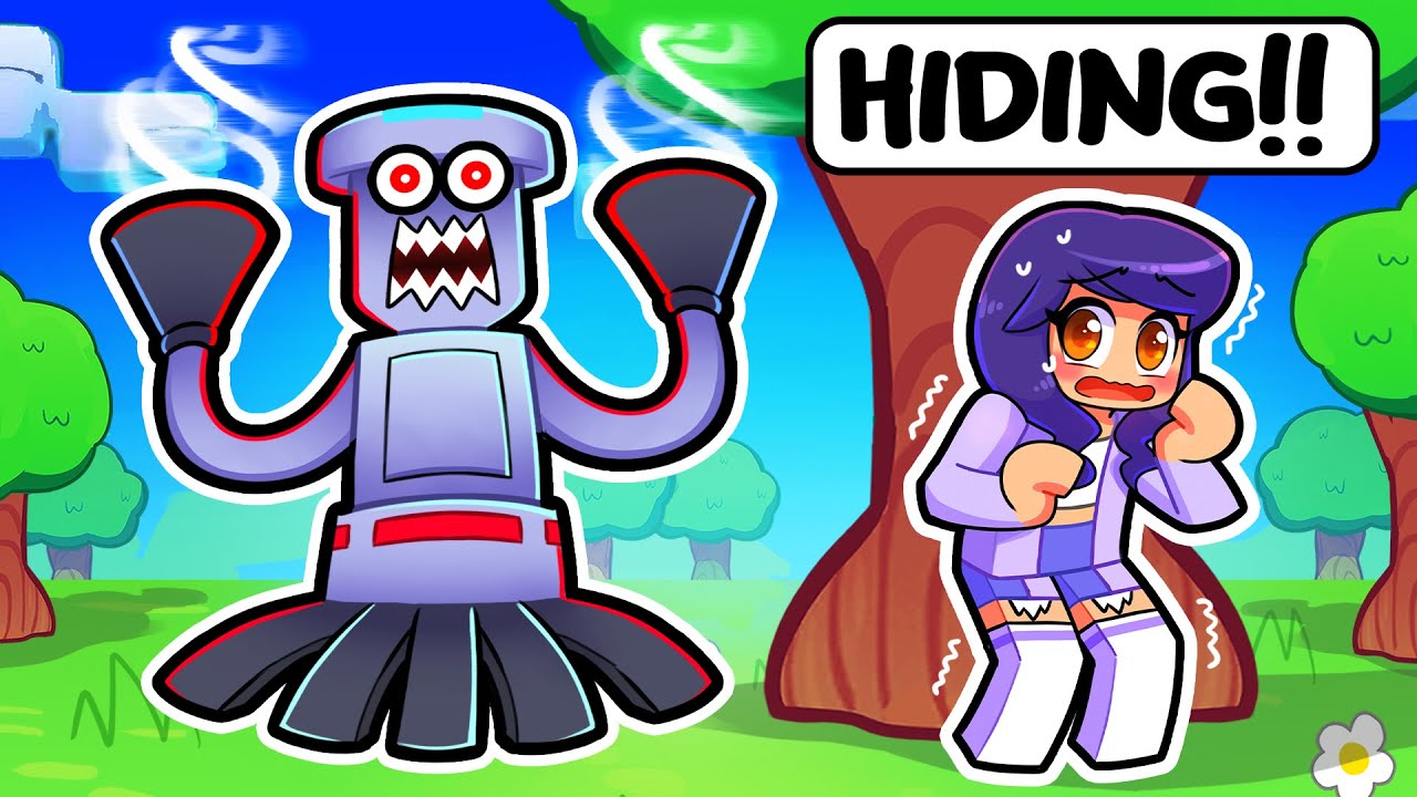 Hiding from [PANIK] In ROBLOX! - YouTube