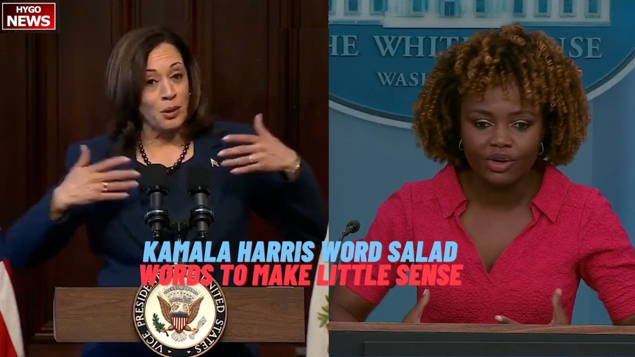 Kamala Harris Word Salad What Can Be Unburdened By What Has Been, Lot ...