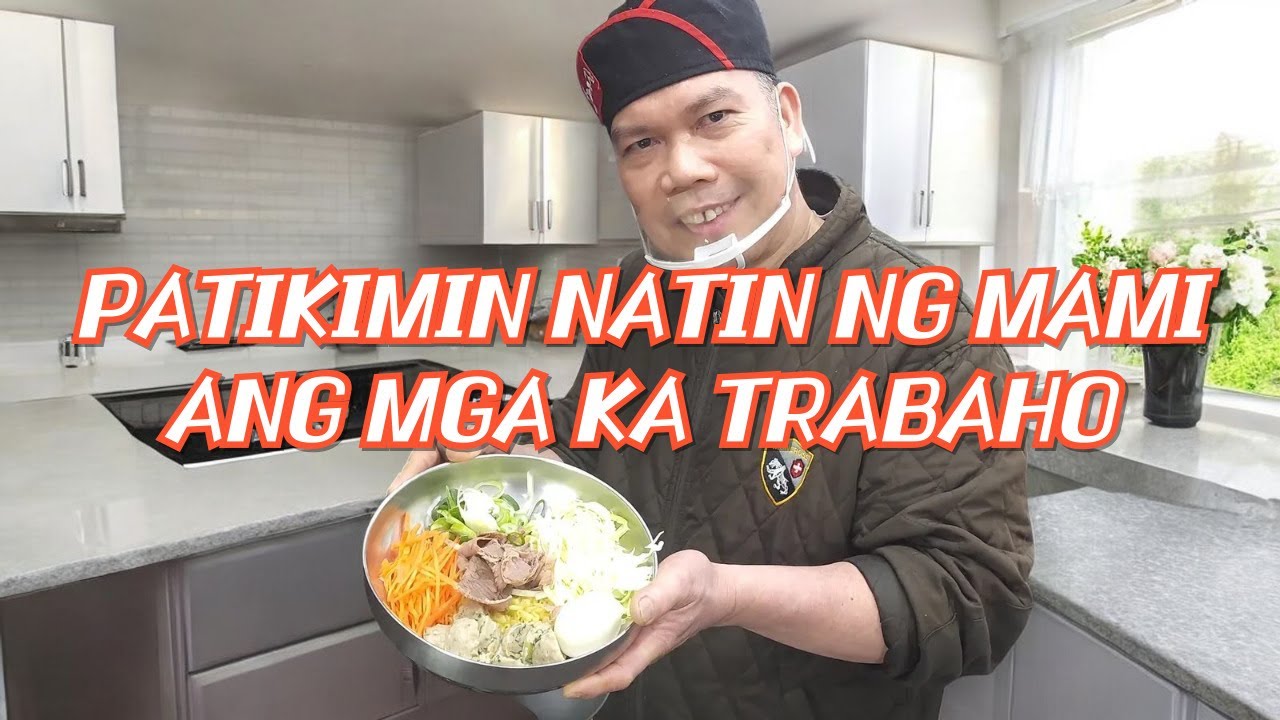 Paano Gumawa ng Authentic na MAMI? Sarap na Sarap sa Lutong Bahay ...