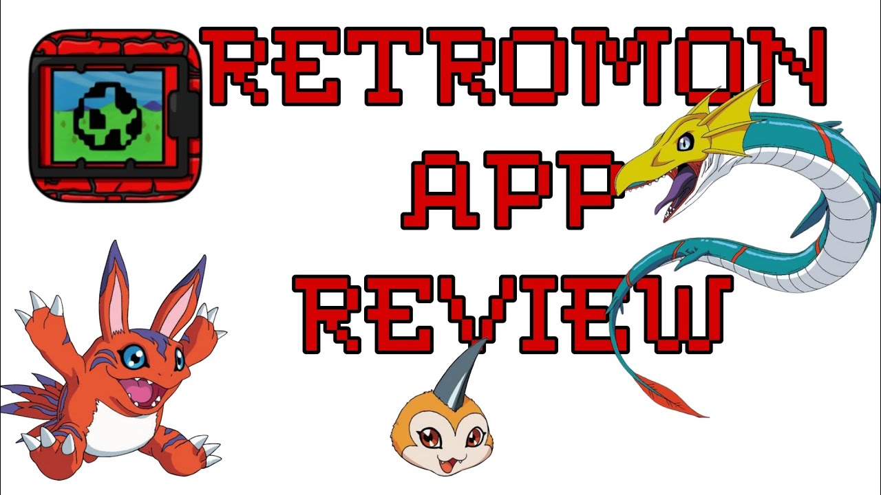 Raise Your V-pet | Retromon App Review | Digimon Tamer App - YouTube