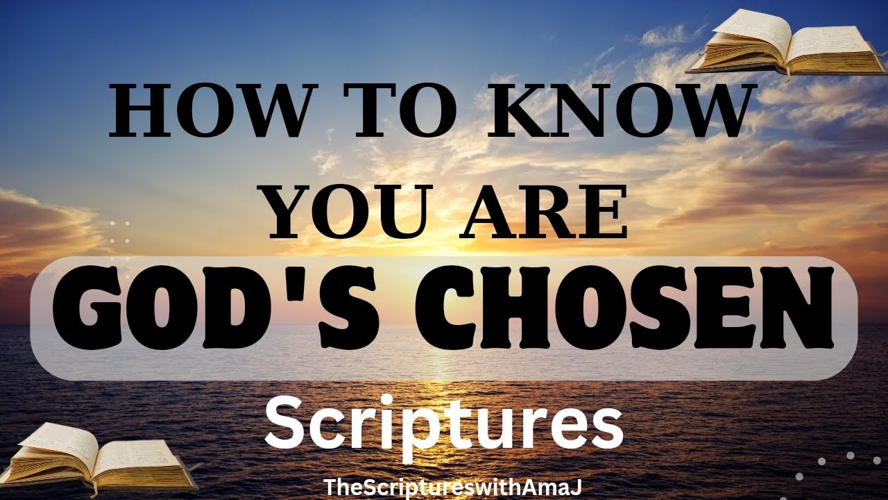 READ YOUR BIBLE TODAY!!! Scriptures on Being Chosen by God l Bible ...