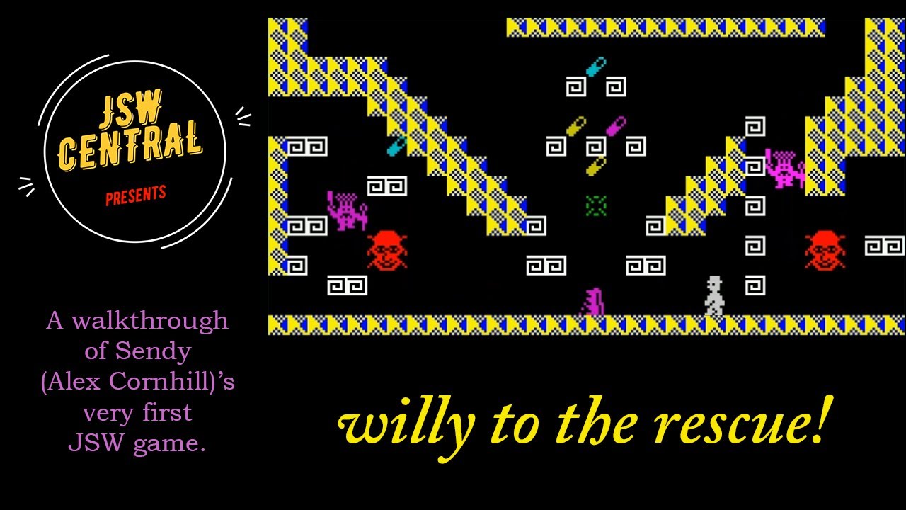 willy to the rescue! walkthrough | ZX Spectrum | JSWCL-116 - YouTube