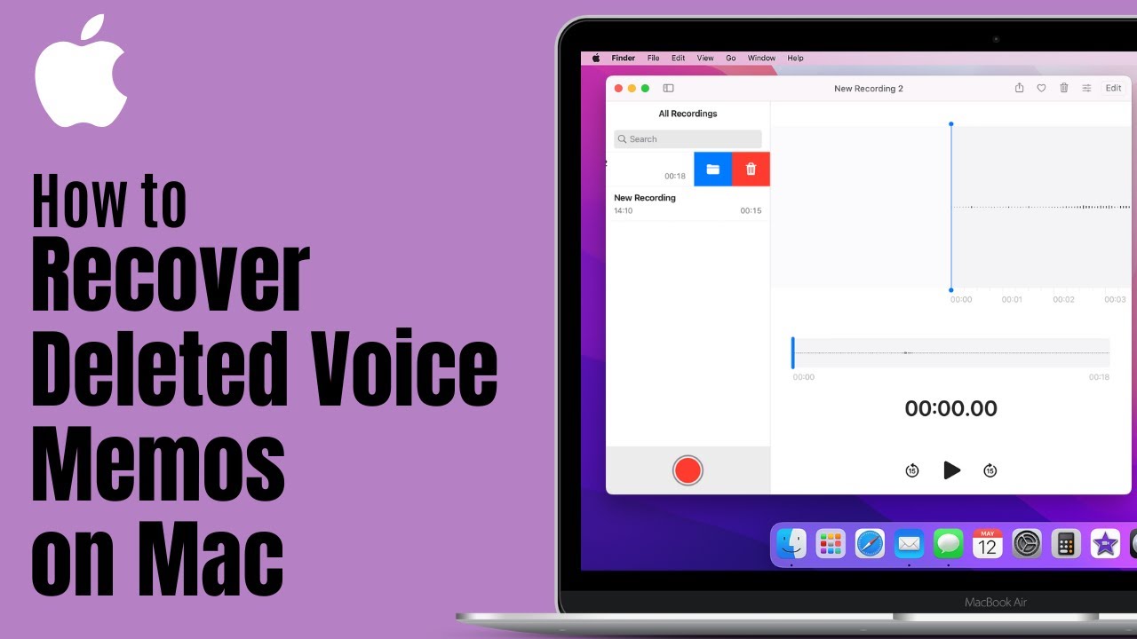 How To Recover Deleted Voice Memos On Mac - YouTube