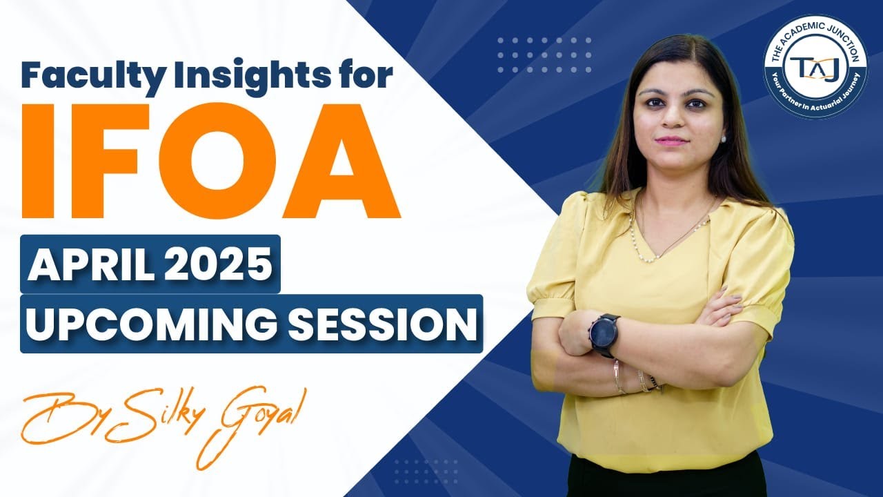 Faculty Insights for IFOA April 2025 Exams | Expert Tips & Strategies ...