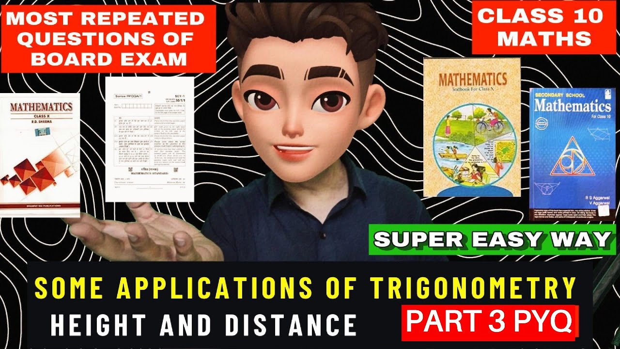 Most Repeated Board Questions | Some Applications Of Trigonometry ...