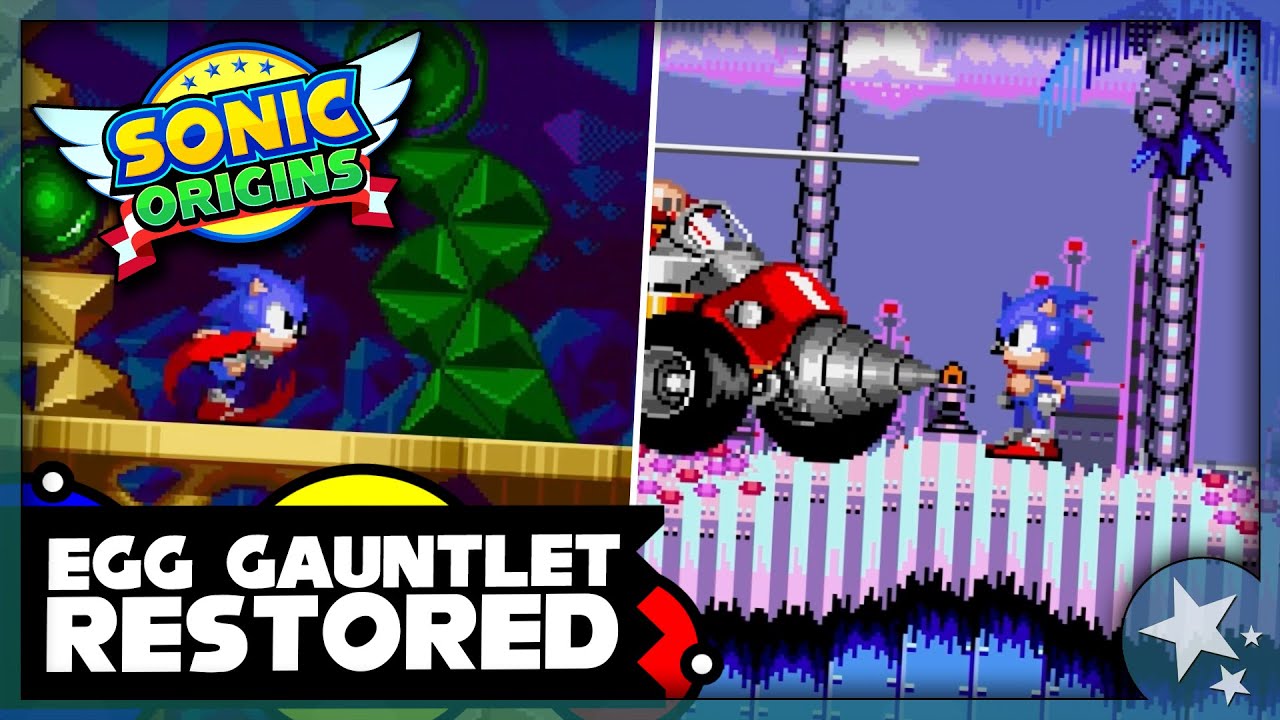 Restored Egg Gauntlet & Proto Palace in Sonic Origins - Sonic Origins ...