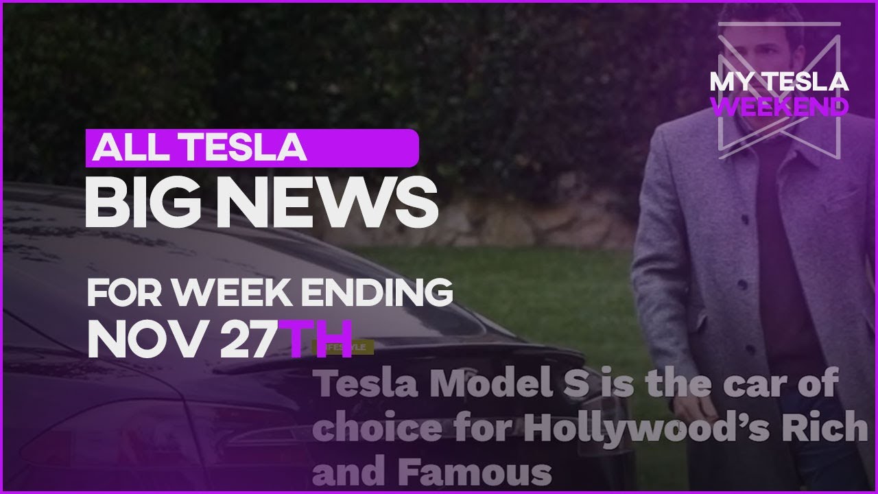 ALL Tesla News for Thanksgiving week Nov, 2020 - YouTube