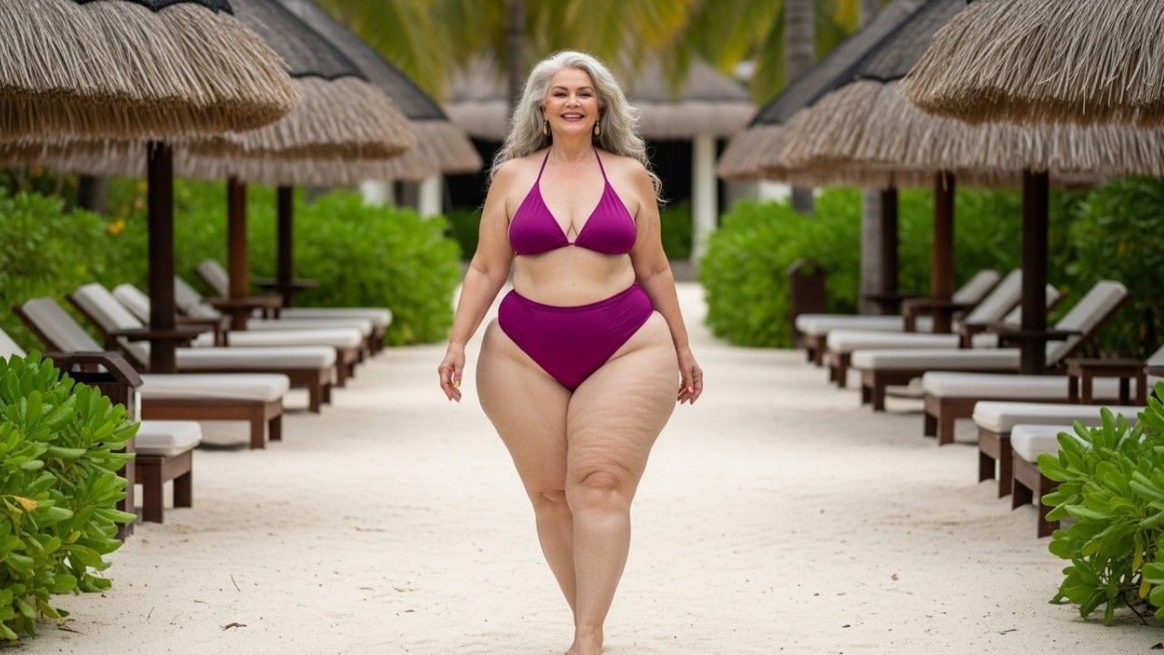 Marla Keene - Quand Elle Se Retourne 💖 (Vídeo musical) Natural Older Woman - YouTube