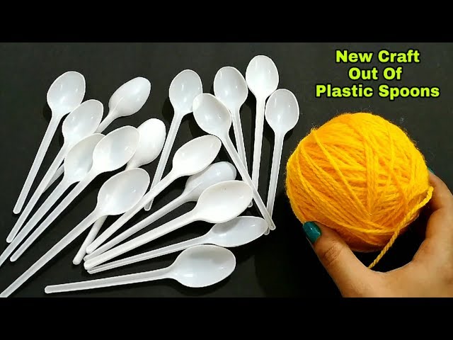 Melted Plastic Spoon Crafts DIY Hot Chocolate Gift With Peppermint