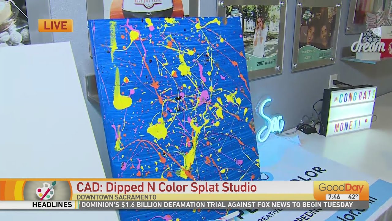 Dipped N Color Splat Studio - YouTube