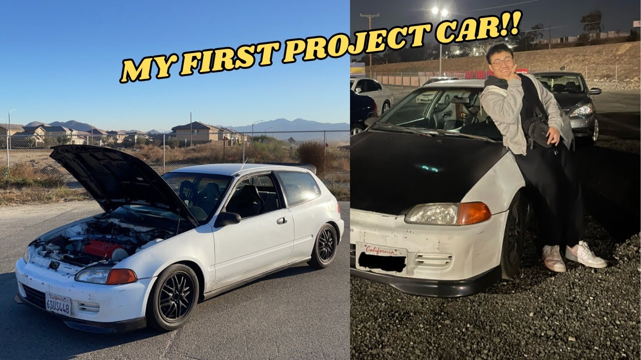 Buying my first project car! - EP 1. Budget Civic Build - YouTube