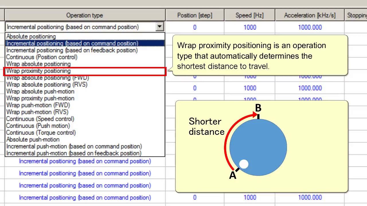 MEXE02 Support Software: AZ Series Wrap Positioning Operation for ...