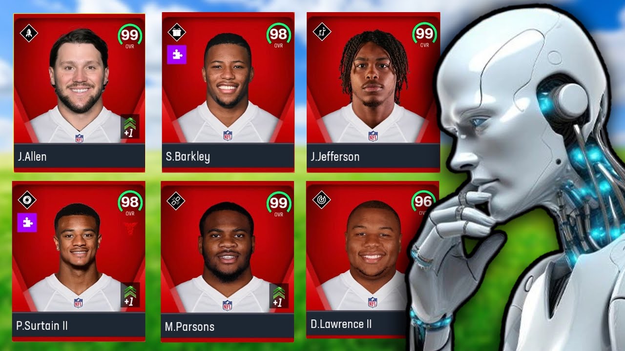 AI ROBOT BUILDS MY MADDEN TEAM TO WIN A SUPERBOWL!! - YouTube