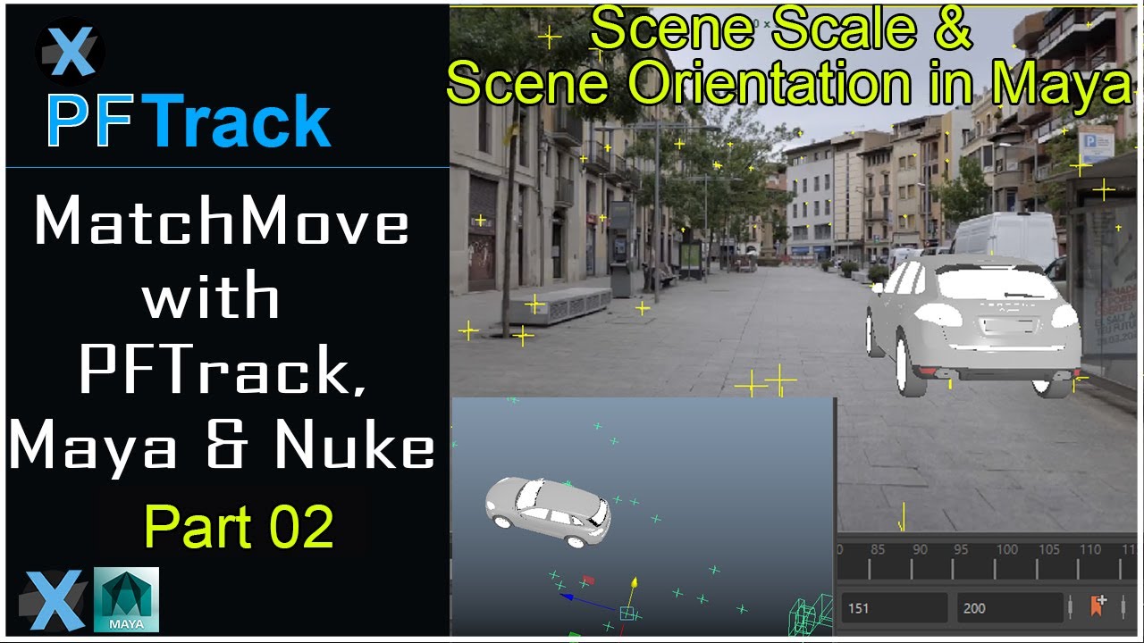 Scene Scale & Scene Orientation in Maya [English] | Matchmoving With ...