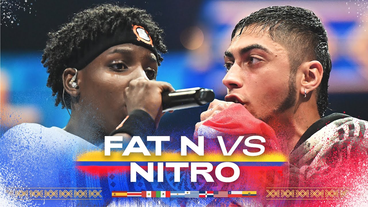 FAT N vs NITRO - Semifinal | Red Bull Batalla Internacional 2023 - YouTube