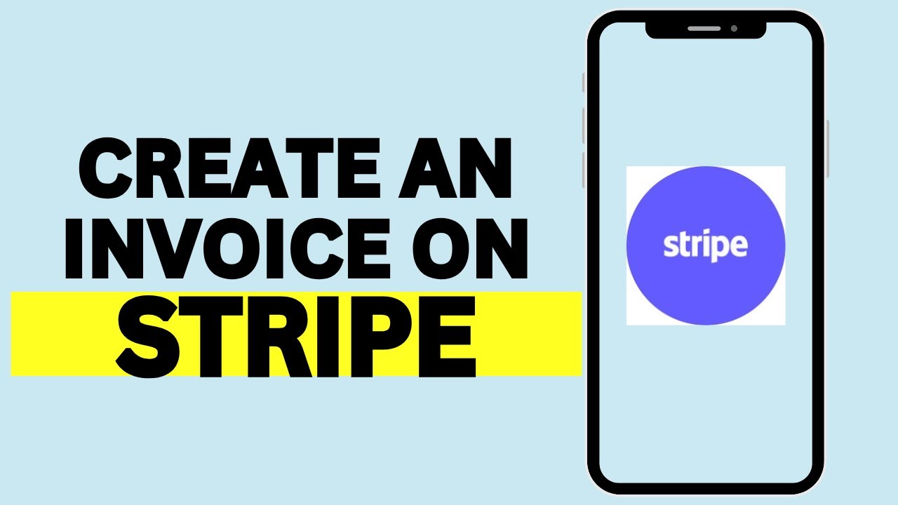 How To Create An Invoice In Stripe (Working) - YouTube
