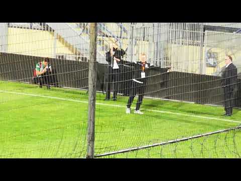 Let's all do the Lenny! Neil Lennon, Asteras Tripolis v Hibernian, 2 August 2018