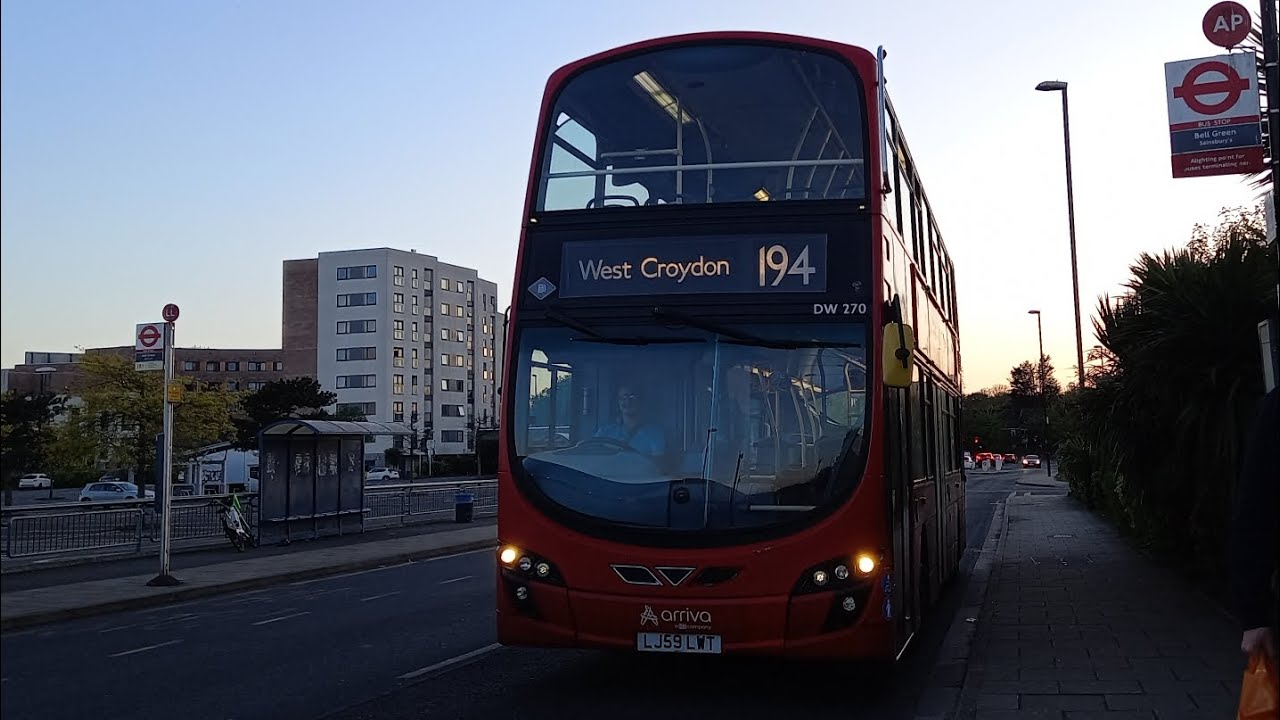 FRV | London Bus Route 194 | West Croydon Lower Sydenham | DB300 ...