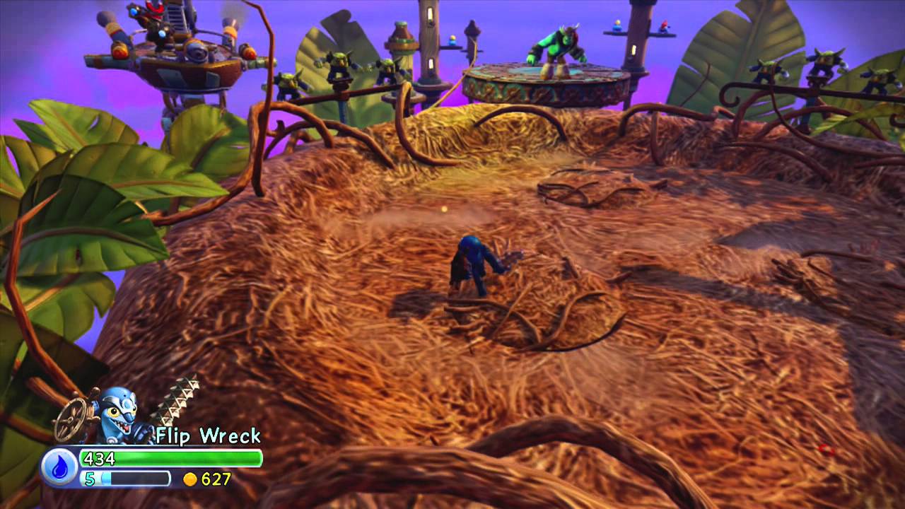 Skylanders Trap Team FLIP WRECK FAVORITE PATH + Gameplay - YouTube