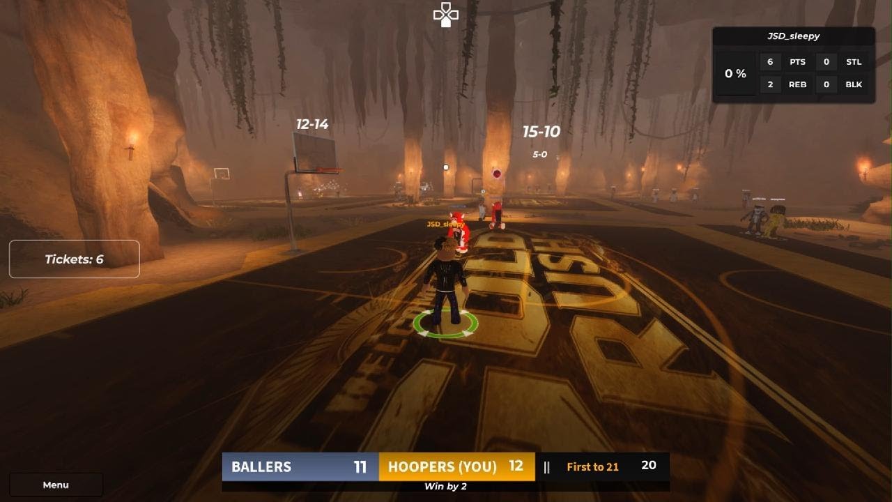 Roblox hoops life dunk - YouTube