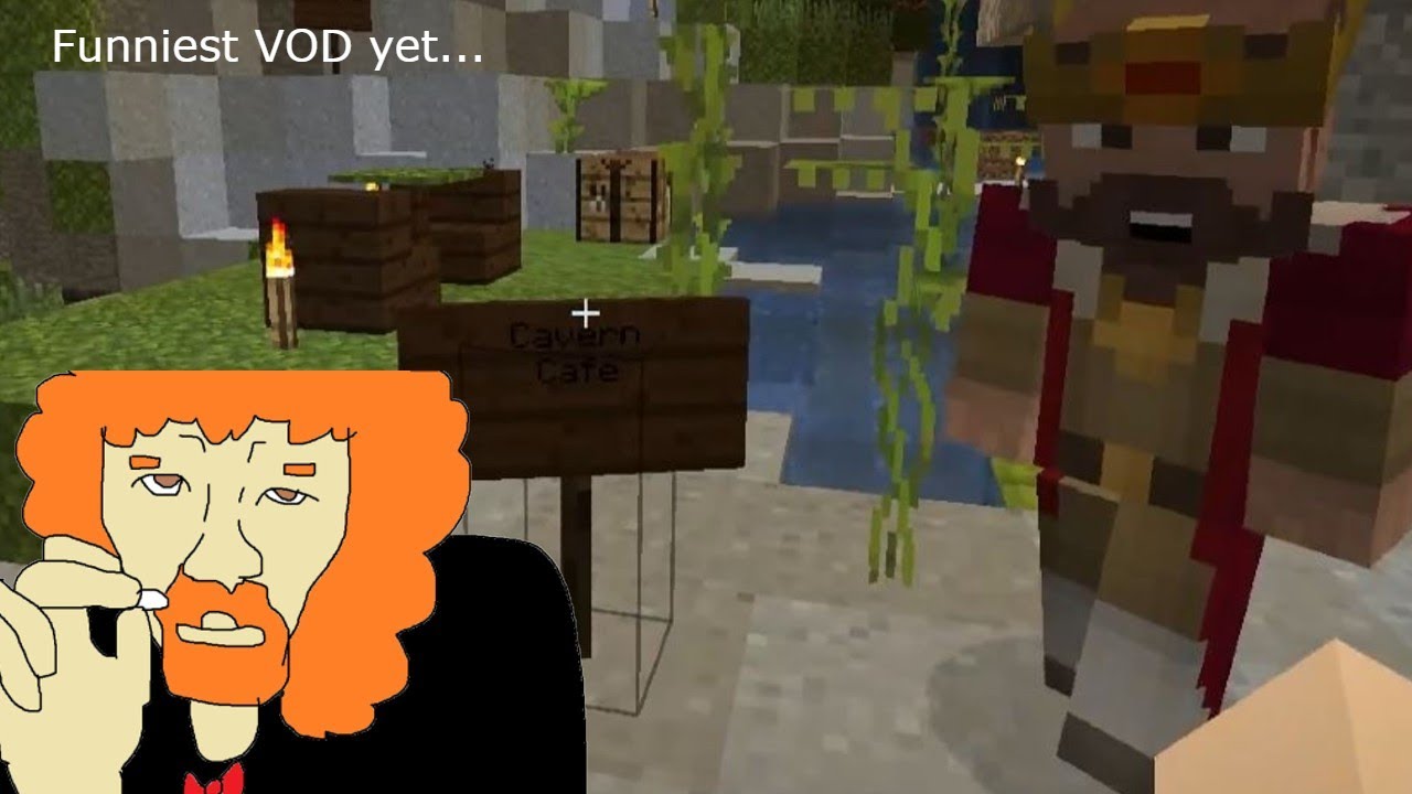 Laughing too much playing MC | Minecraft VOD - YouTube
