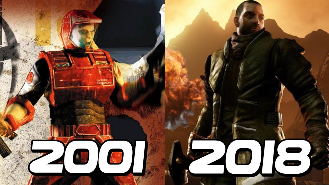 Evolution of Red Faction Games (2001-2018) - YouTube