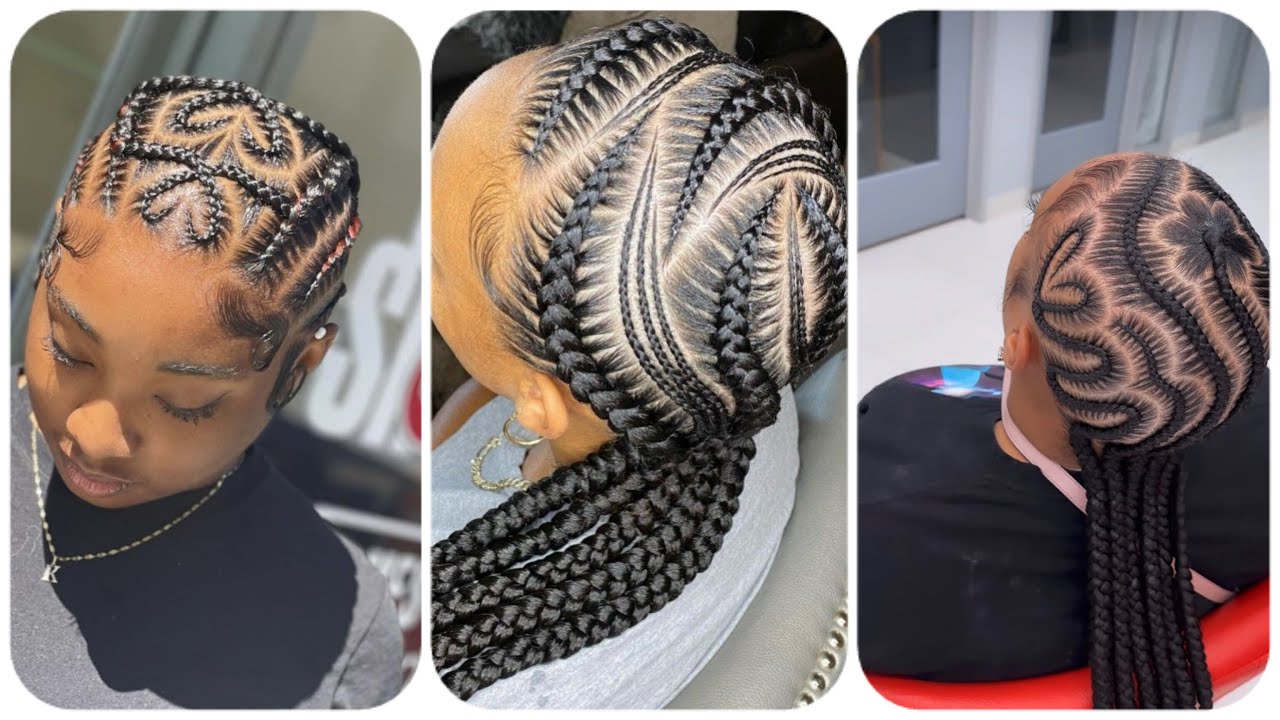 Best Feed Braids on Tik Tok - YouTube