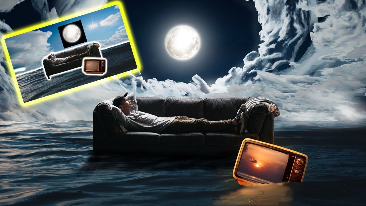 Dreaming Photoshop Manipulation Tutorial Fantasy Art - YouTube