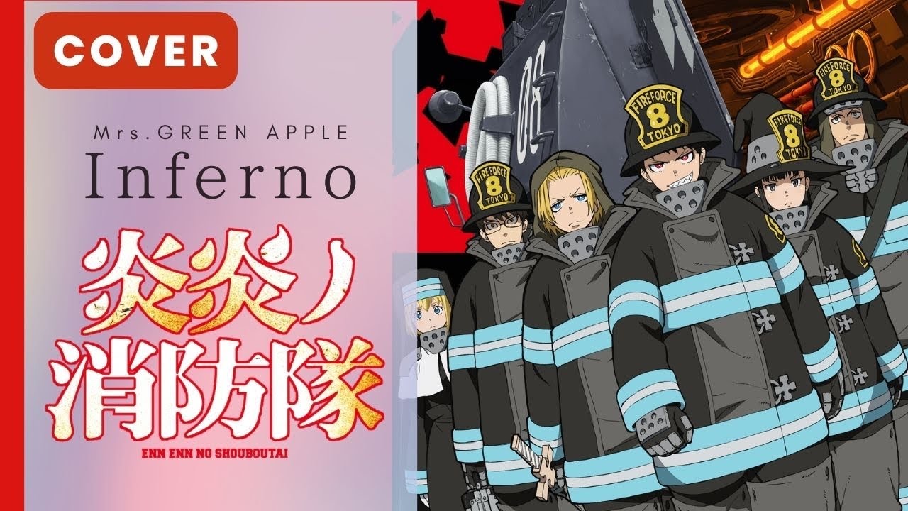【Fire Force Opening - Inferno】Tv Size | Cover By AkiRa ChaN - YouTube