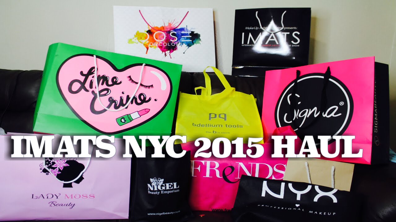 HAUL| IMATS NY 2015 with PRICES - YouTube