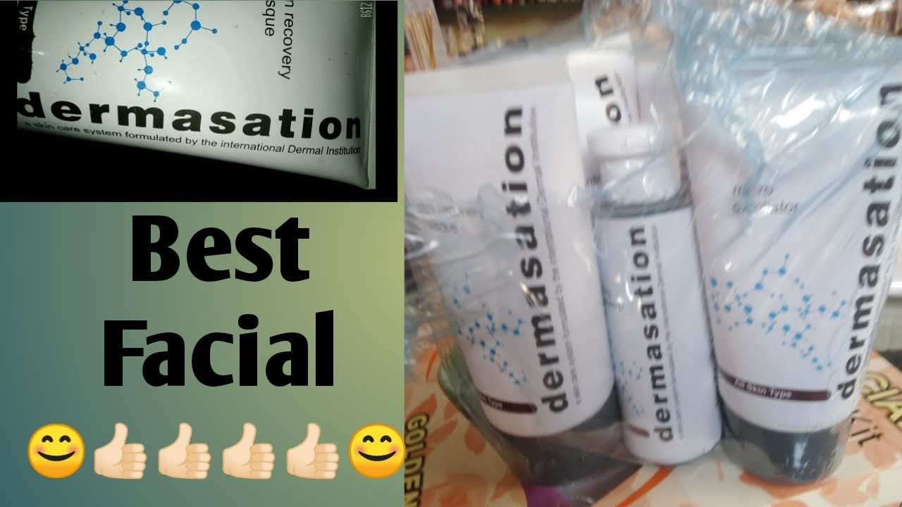 Dermasation facial | best facial | derma facial | face facial | how to ...