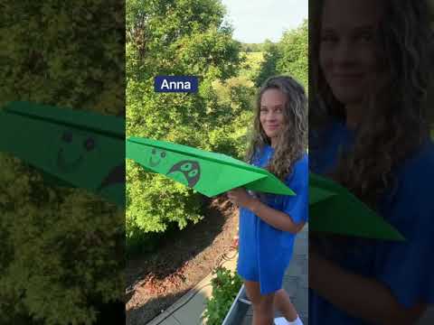 Paper Airplane Challenge!!