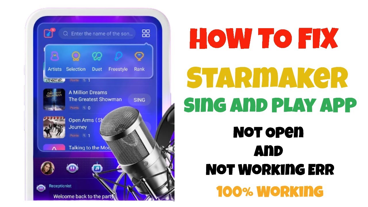 How To Fix Starmaker Not Working Problem Android And Ios Not Open Problem Solved Alltechapple