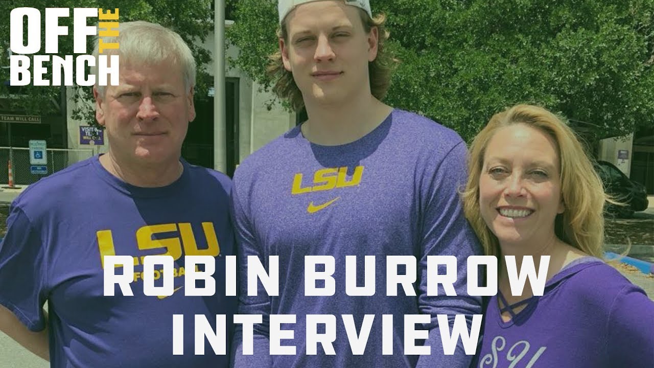 Robin Burrow on Her Son's (Joe Burrow) Time At LSU - YouTube
