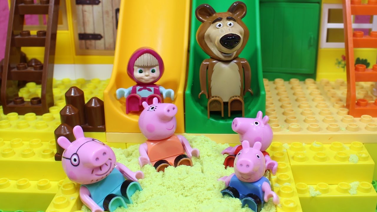 Peppa Pig y Masha y el Oso Español Video para Niños - Peppa Pig and ...