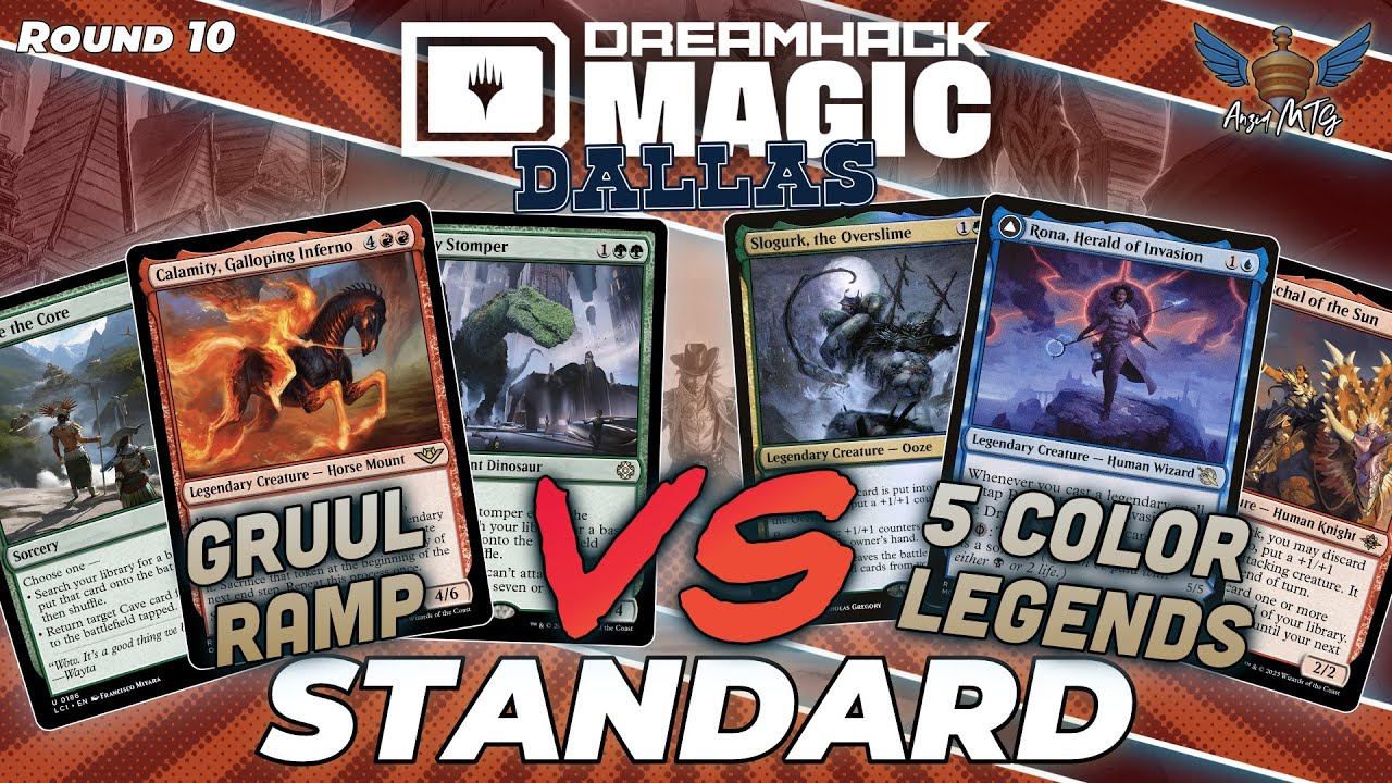 Gruul Ramp vs 5 Color Legends | MTG Standard | Dreamhack Dallas ...