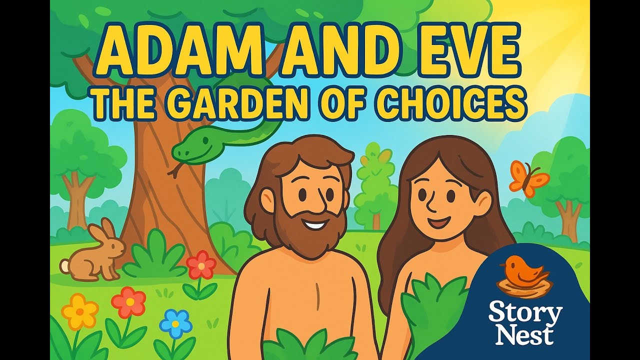 Adam and Eve — The Garden of Choices | Bible Story for Kids | Lesson on ...