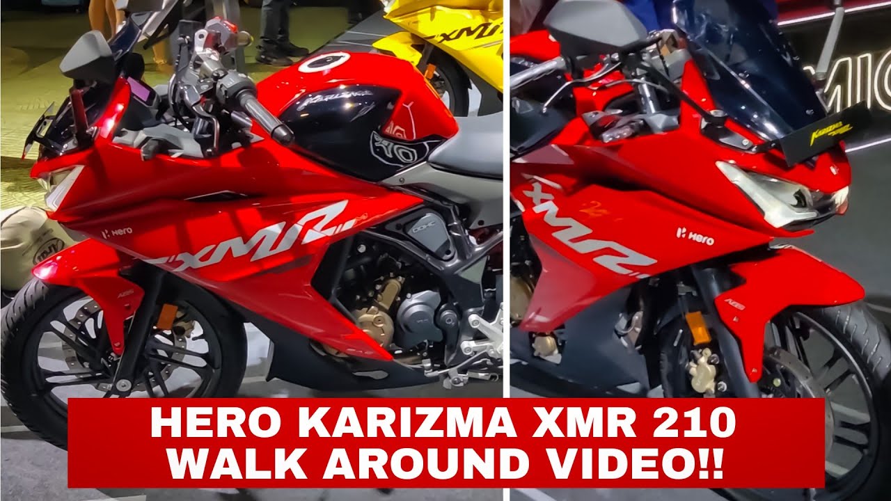 HERO KARIZMA XMR 210 WALK AROUND VIDEO | HERO KARIZMA XMR 210 | HERO ...