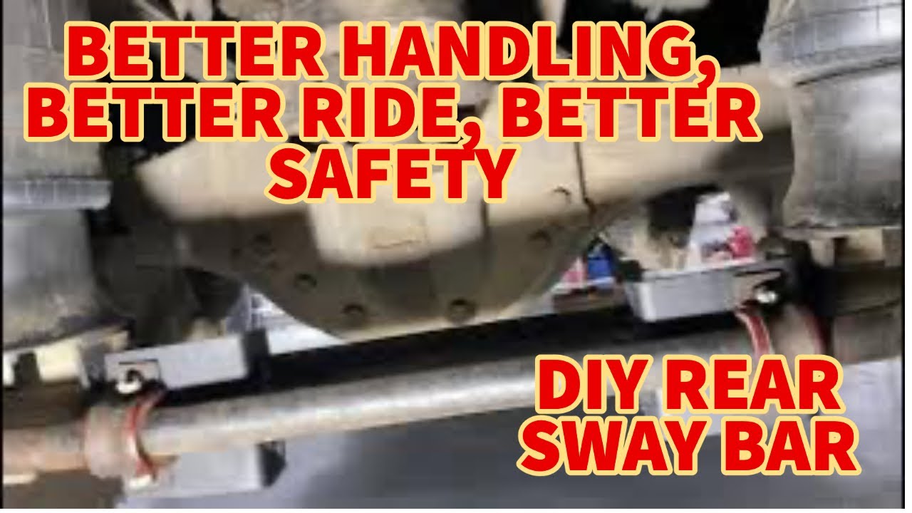 DIY Rear Sway Bar for Holiday Rambler RV (Freightliner XC Chassis ...
