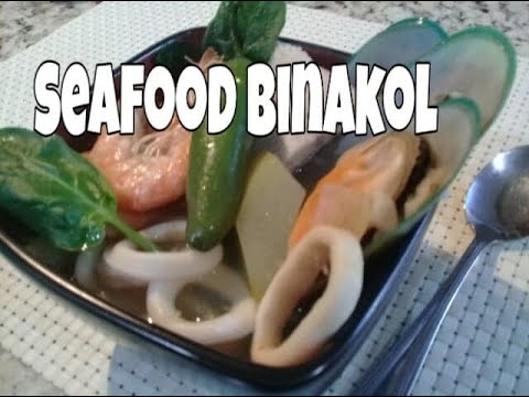 SEAFOOD BINAKOL - YouTube