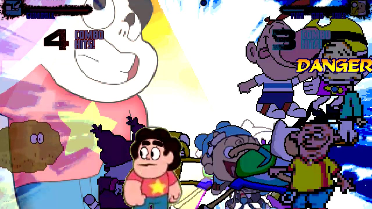 Mugen Request Cartoon Network 4v4 Party - YouTube