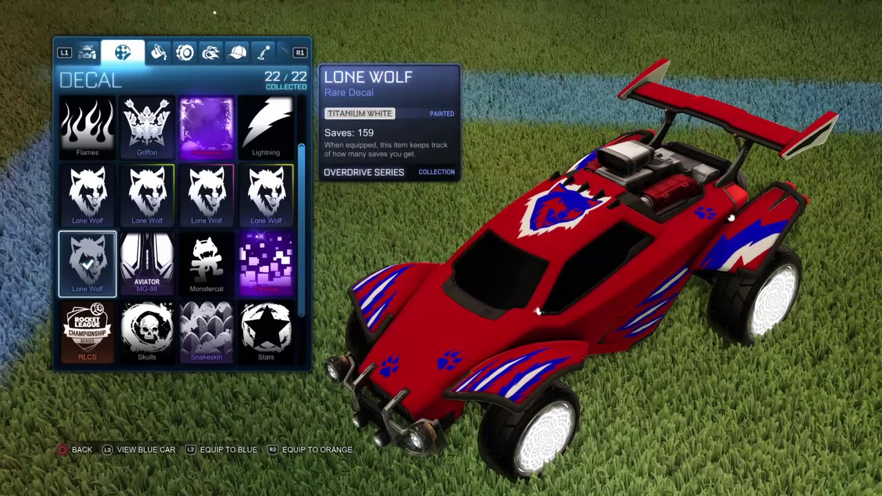 White lonewolf showcase - YouTube
