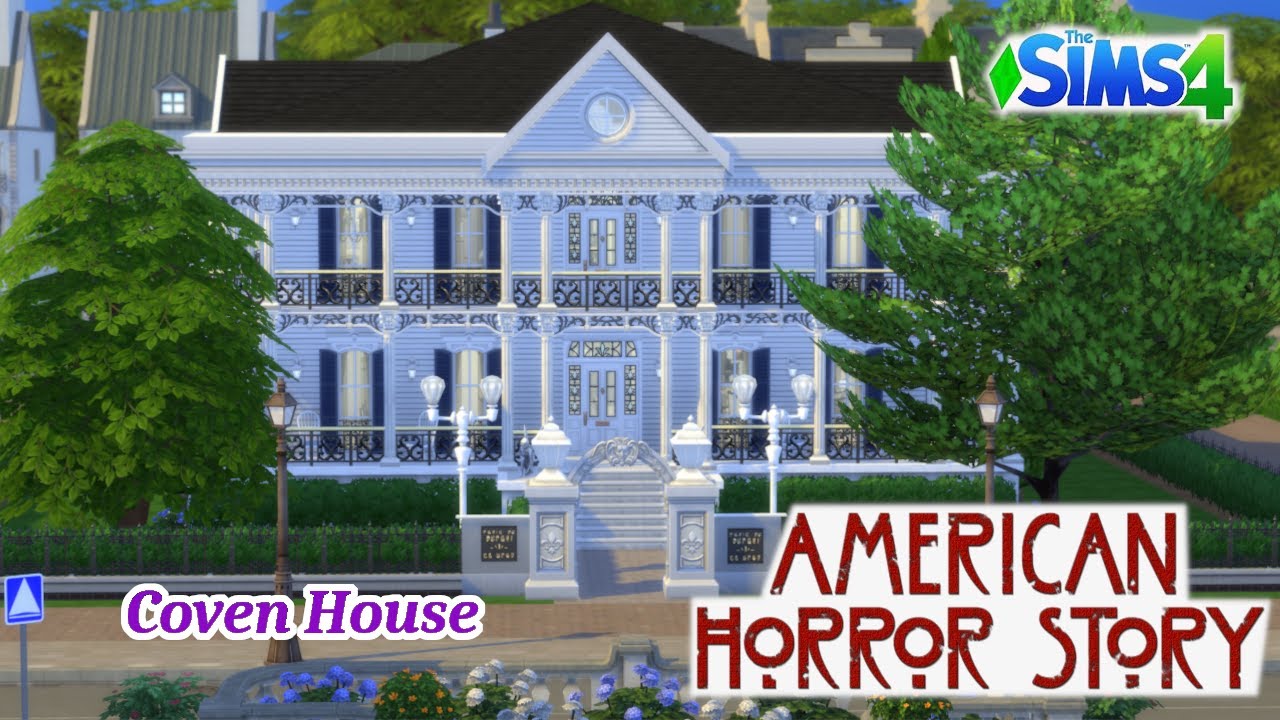 Les Sims 4: Speed Build: American Horror Story: Coven House - YouTube