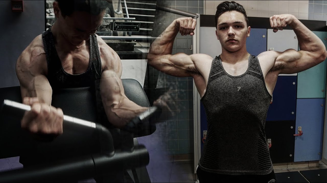 INSAIN BACK & BICEPS BUILDING!!! With 16 Years Old TeenBodybuilder ...