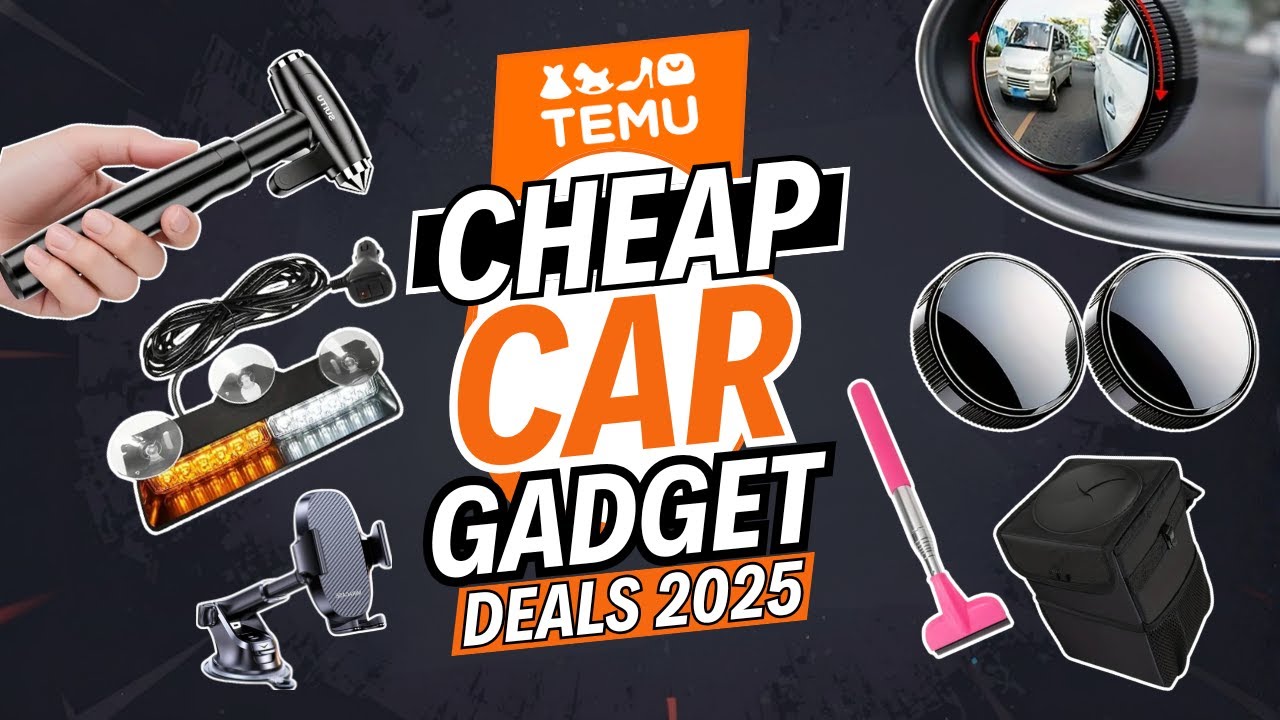20 Cheap Car Gadgets on Temu Worth Buying in 2025 - YouTube