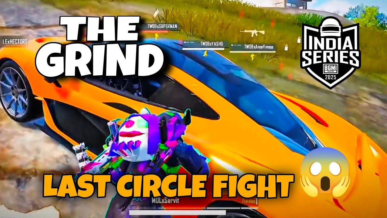 THE GRIND | LAST CIRCLE FIGHT 🔥🥵 | GROUP A - DAY 3 #bgis2025 # ...